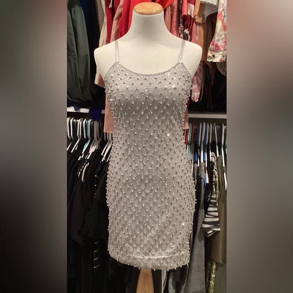 VENUS | Dresses | Venue Lascana Silver Ball Dress | Poshmark